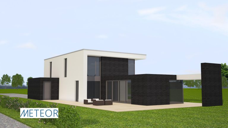 Moderne kubistische woning M143 - METEORBV.NL